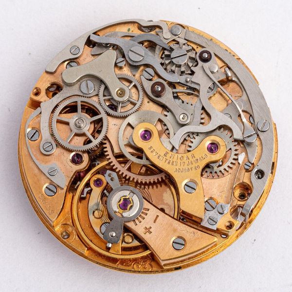 Vintage Enicar Valjoux 72 Chronograph Movement out of Watchmaker's ...
