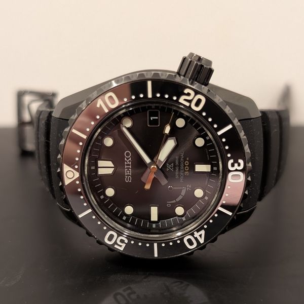 Seiko Prospex LX Diver's SNR043J1 Platinum, Black DLC Cermet, Slate ...