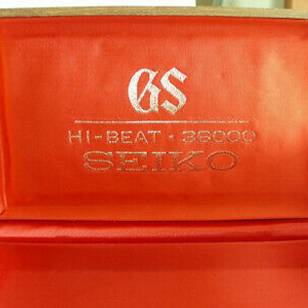 VINTAGE ORIGINAL GRAND SEIKO GS BOX CASE | WatchCharts Marketplace