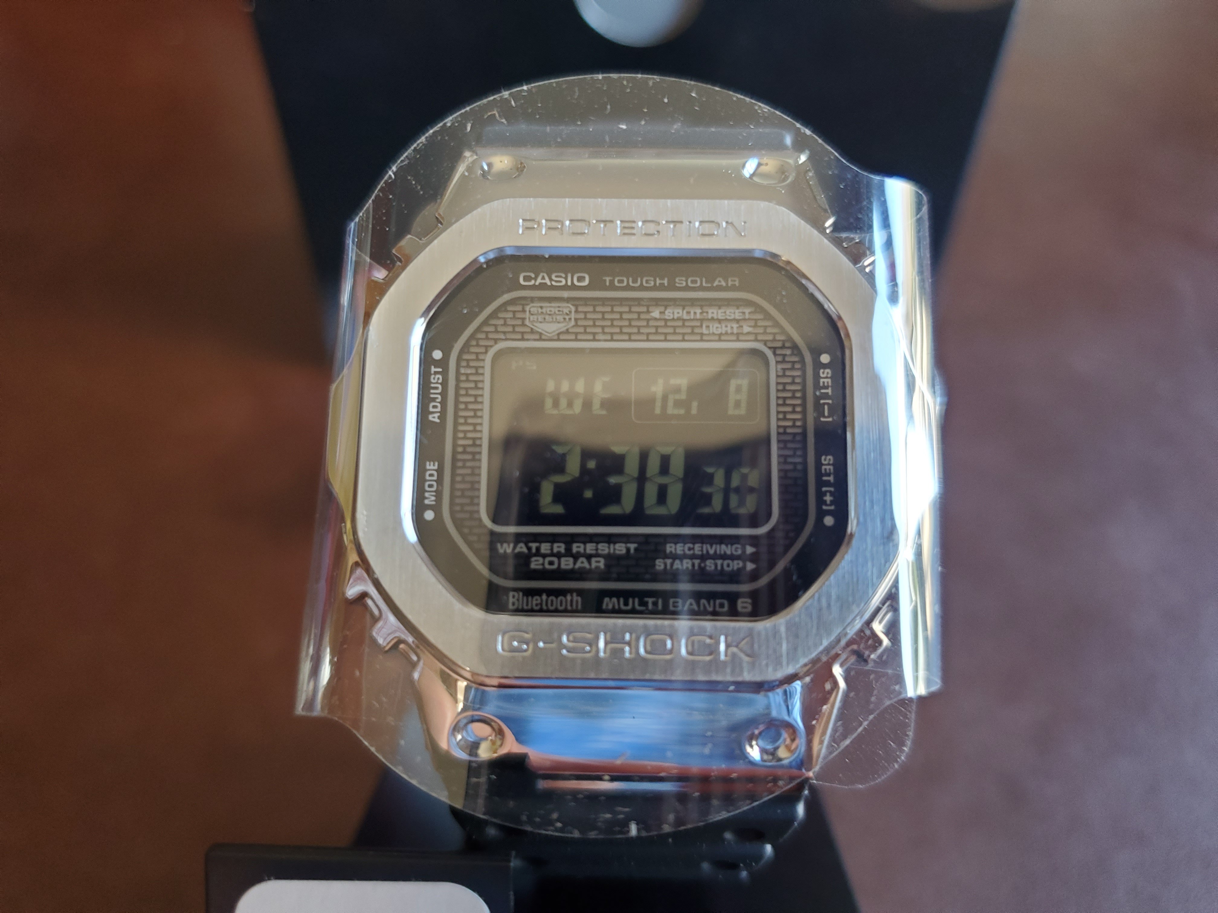 BNIB Casio G-Shock GMWB5000-1 Metal Square | WatchCharts