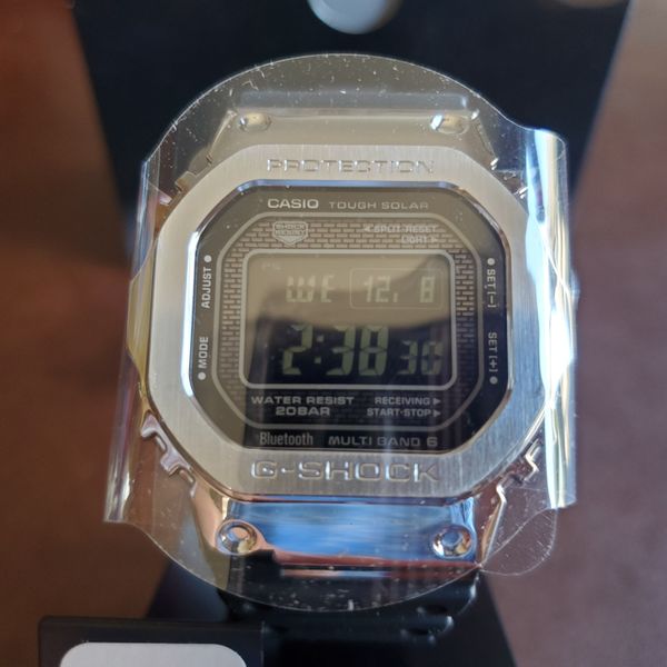 BNIB Casio G-Shock GMWB5000-1 Metal Square | WatchCharts