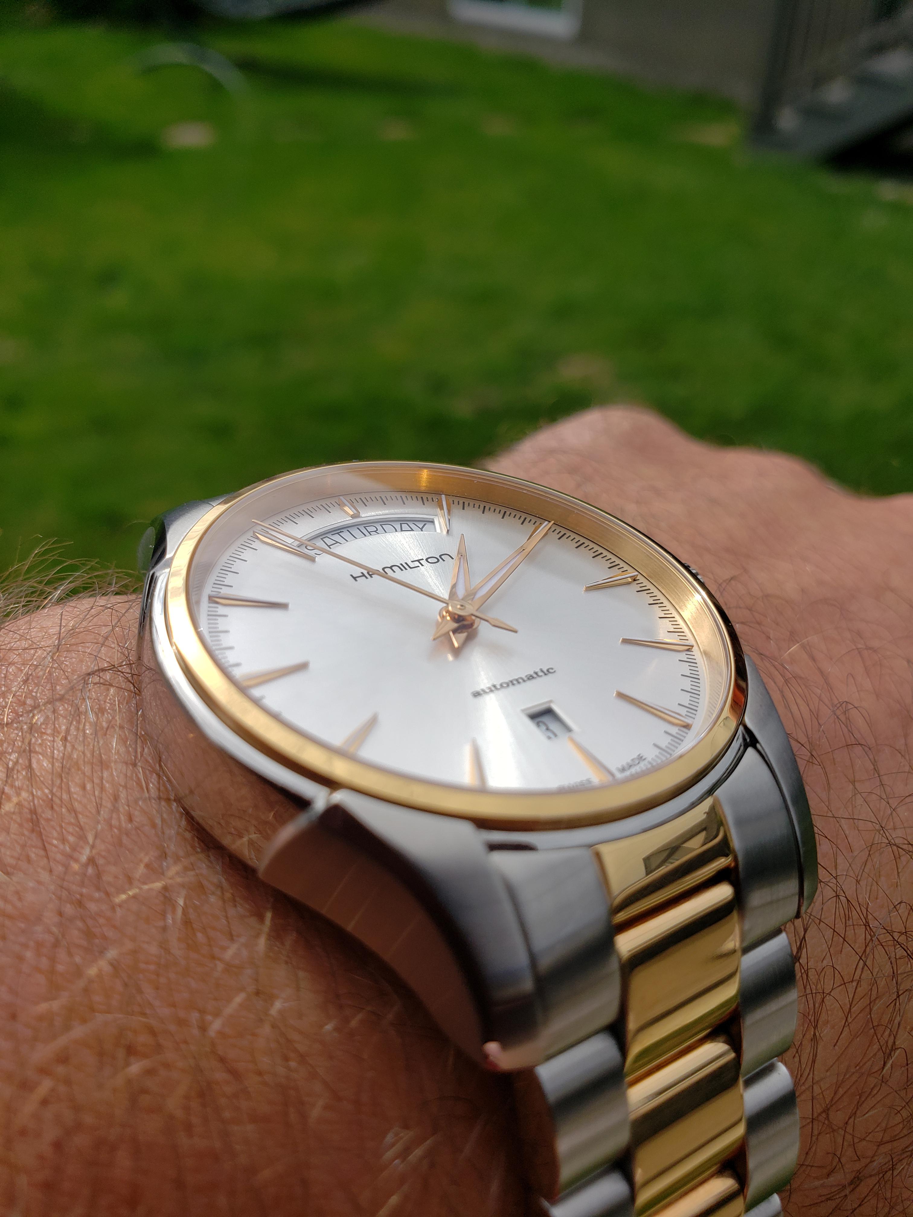 [WTS]Hamilton Jazzmaster Day Date Auto Price Drop | WatchCharts Marketplace