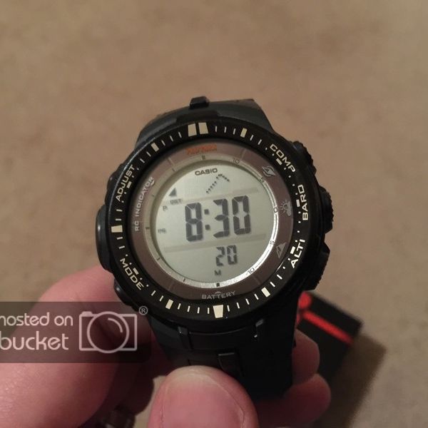 FS: Casio Pro trek prw3000 (Sold) | WatchCharts Marketplace
