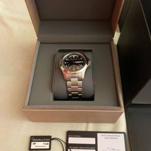 Hamilton Khaki Field King Automatic H64455133 40mm Stainless Steel ...