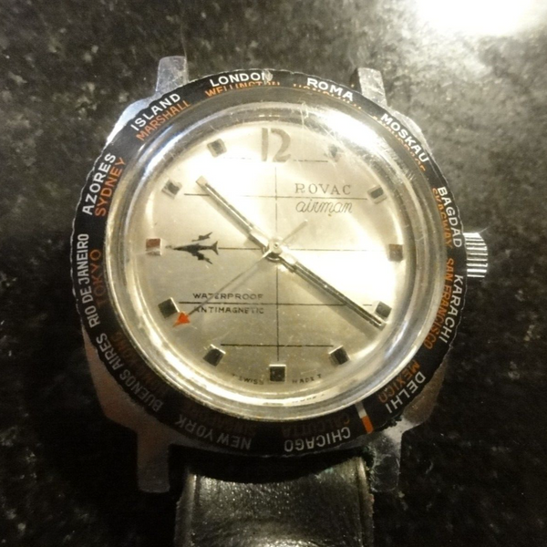 Vintage Rovac Airman Swiss Made Mechanical Gents Watch | WatchCharts ...