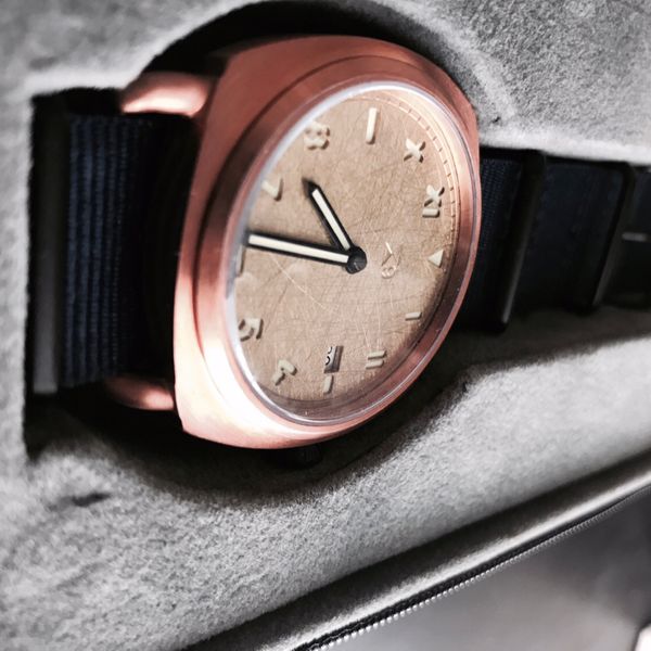 [Price Drop] TC9 bronze navy watch new in box $250 limited edition ...