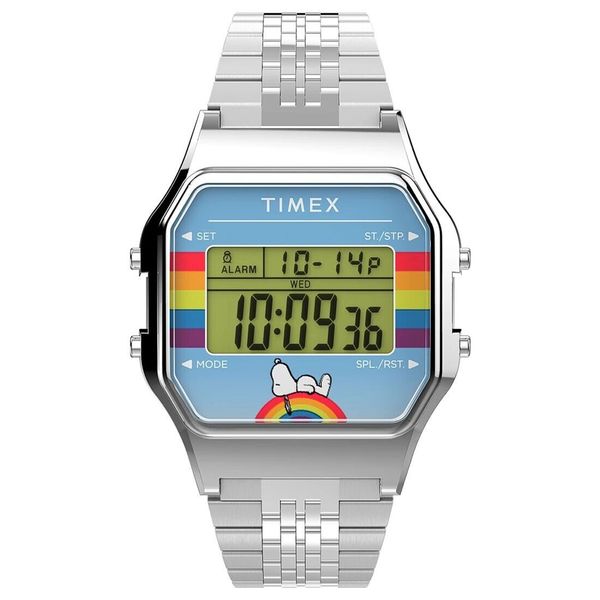 Timex T80 Peanuts Snoopy Dream in Color Limited Edition Digital Watch ...