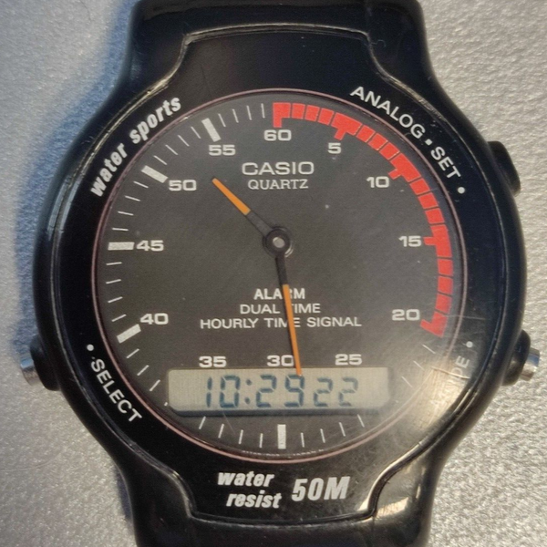 Vintage Casio AW-30 (306) Analog Digital Watch | WatchCharts Marketplace