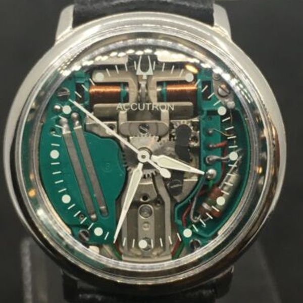 Bulova accutron spaceview Style 214 watch restored hands/crystal Great ...