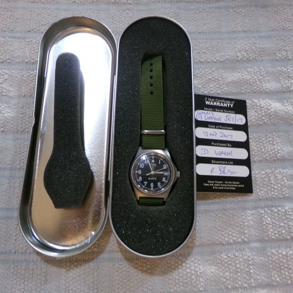 CWC G10 MILITARY STYLE WATCH WITH NATO STRAP | WatchCharts Marketplace