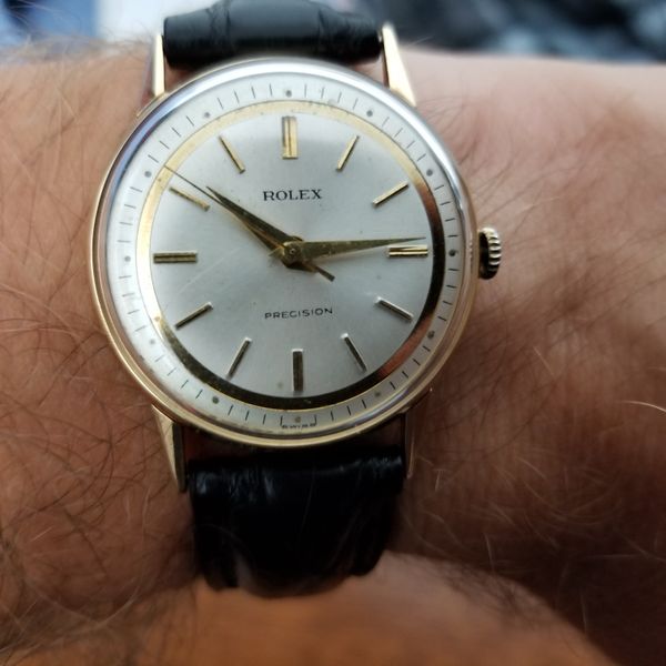 [WTS] Very Rare Gold Strip Dial Rolex Precision - Reference No 8961 ...
