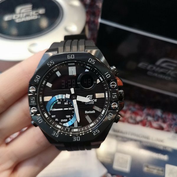 Casio EDIFICE Smartphone Link Bluetooth ECB10PB-1A NEW IN BOX ...