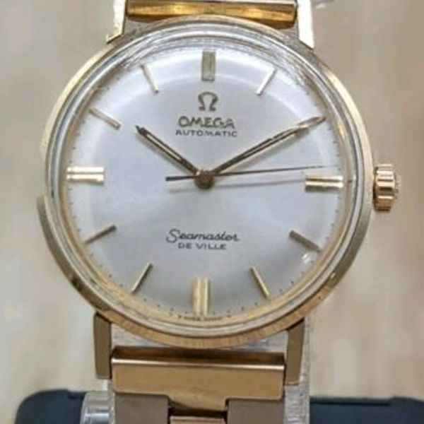 Vintage Omega Seamaster Deville 550 Gold Filled 34mm Swiss Automatic ...
