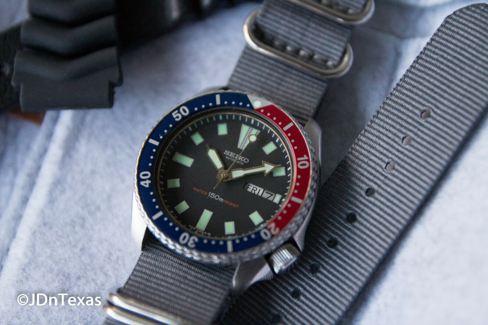 1987 SEIKO 6309-7290 VINTAGE PEPSI WATCH DIVER- SKX CANVAS AUTOMATIC 7D0290 | WatchCharts ...