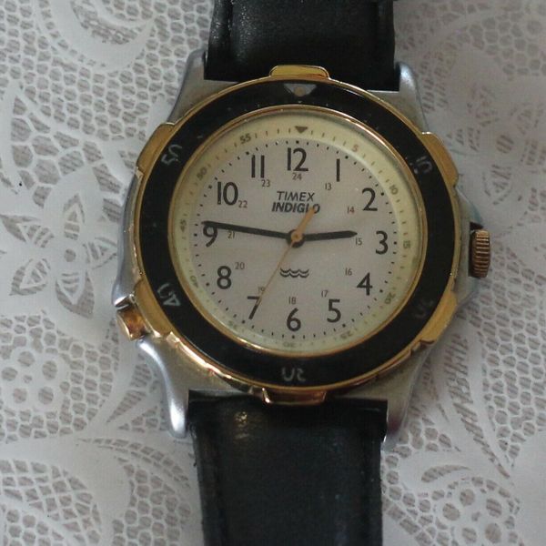 VTG TIMEX INDIGLO B6 QUARTZ MAN'S WATCH | WatchCharts Marketplace