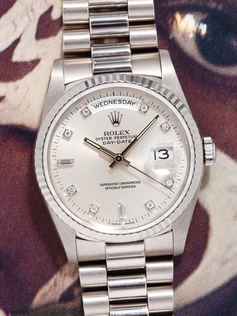 1990 Rolex Ref. 18239 Day-Date | RSC Card | WatchCharts Marketplace