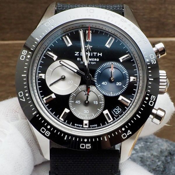 Zenith Chronomaster Sport El Primero Black 99% LNIB ref. 03.3100.3600 Great Find | WatchCharts ...