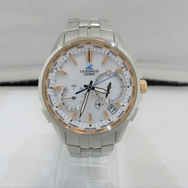 Casio Oceanus CASIO OCEANUS Radio Solar Watch Men's OCW-S3400 [Used ...