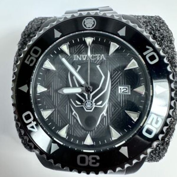 Invicta Marvel Black Panther Men Model 27877 - Men's Watch Automatic ...