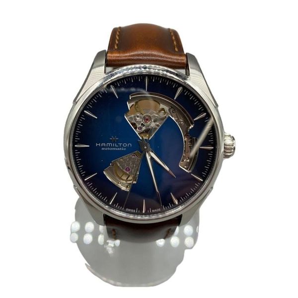 Hamilton Jazzmaster Open Heart H326750 Automatic Blue Dial Men's Watch ...