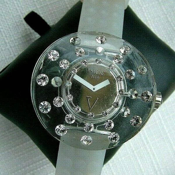 c2010 Ladies Vabene Sole Designer Battery Analogue Watch. 50m Italian ...