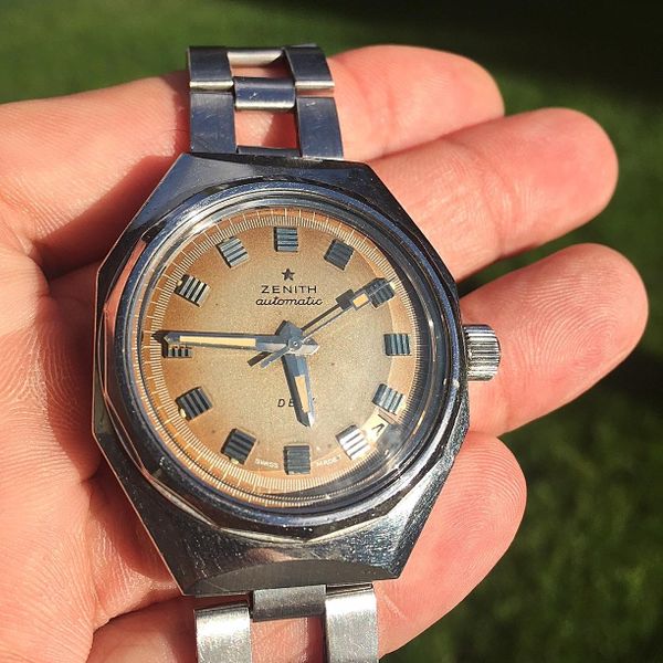 [WTS] Zenith Defy Vintage 1969 Khaki Fume Dial | WatchCharts