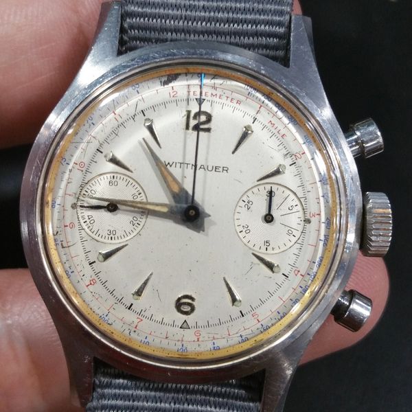 FS: Vintage Wittnauer Chronograph 1950's Venus 188 movement - Priced to ...