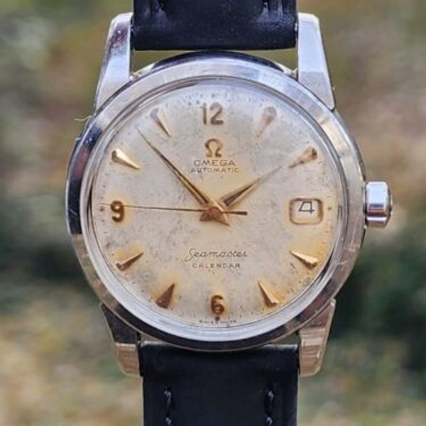 Omega Seamaster Automatic Calendar Stainless Steel 1959 Cal. 503 Patina ...