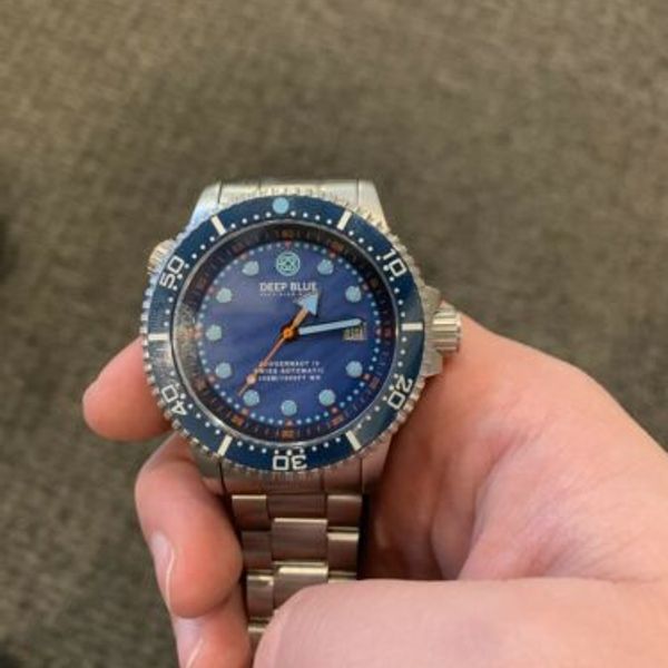 Deep Blue Juggernaut 4--RARE Limited edition 1978/5000 | WatchCharts ...