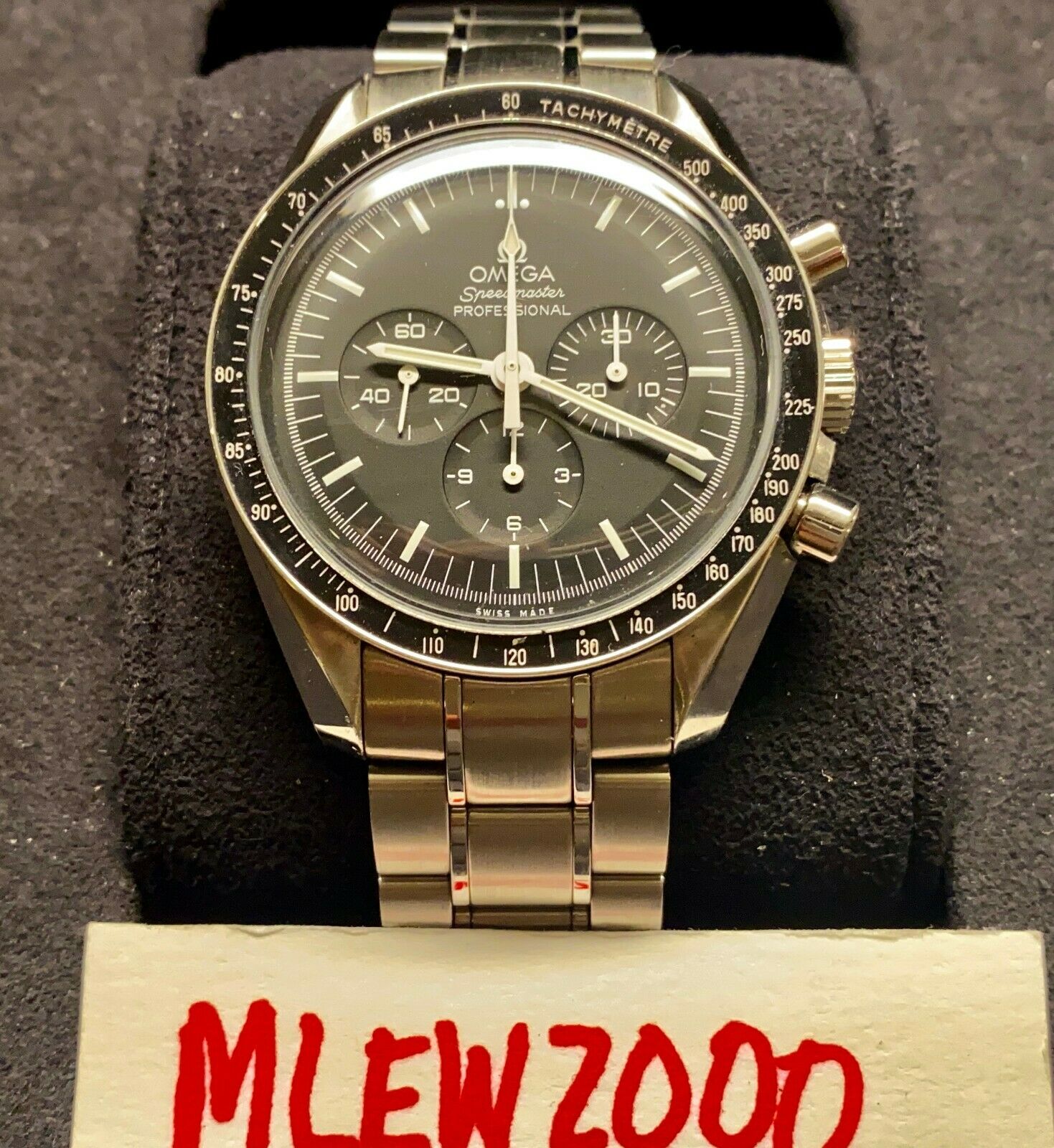 Omega Speedmaster Prof 42mm - Black Dial Hesalite - 311.30.42.30.01.005 ...