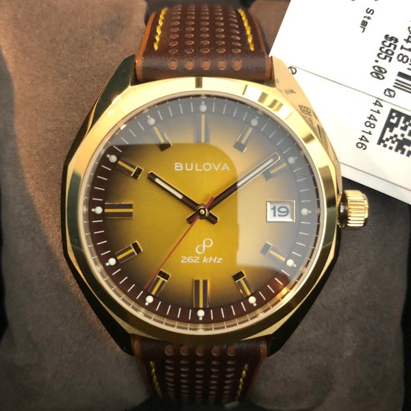 REDUCED Bulova Jet Star Gold LNIB Unworn $295 Shipped CONUS ...