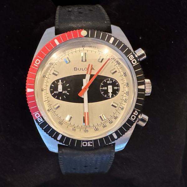 BULOVA Men's Archive Series Chronograph Surfboard Divers Watch Ref ...