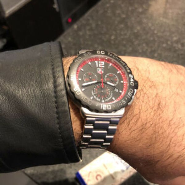 TAG Heuer Formula 1 Chronograph CAU1116.BA0858 Wrist Watch for Men ...