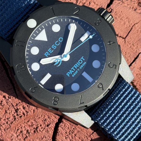 RESCO Patriot Gen 1 PVD Aqua full kit! | WatchCharts Marketplace