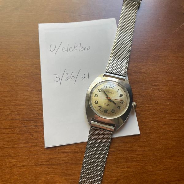 [WTS] Vintage CEMCO watch circa mid 1960s | WatchCharts Marketplace