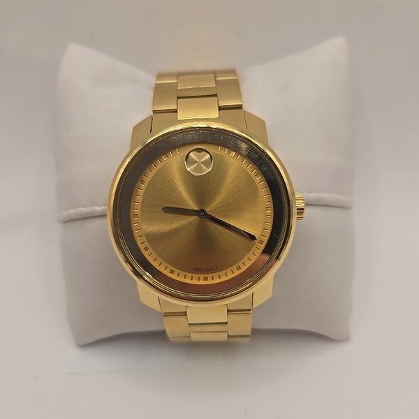 Movado Bold Ion-Plated Gold Men's Watch 3600258 | WatchCharts Marketplace
