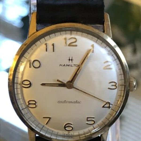 Vintage Hamilton Automatic Wrist Watch! Runs Well 10kt RGP Case, Mint ...
