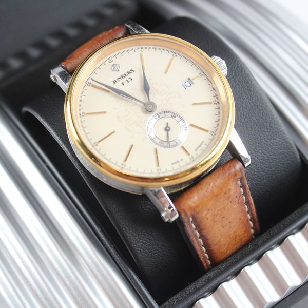 Junkers F 13 Sudamerika Expedition Two Tone Watch Quartz UNTESTED ...
