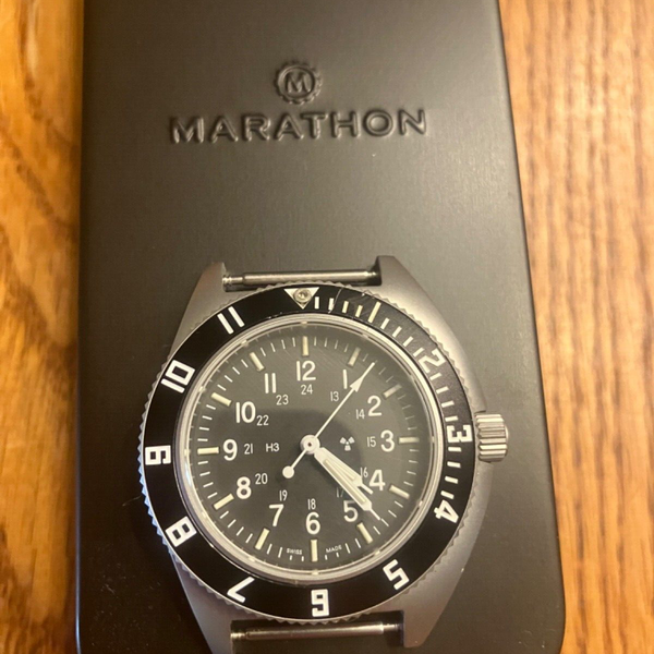 Marathon SSNAV Stainless Steel Navigator Watch (No Date) | WatchCharts ...