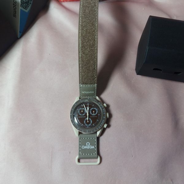 Swatch Omega Speedmaster Mission On Earth Desert | WatchCharts Marketplace