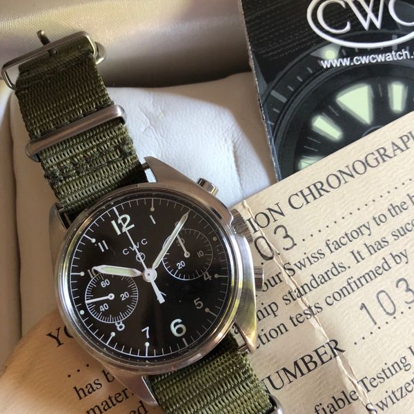 FS: CWC RAF Chrono Re-Issue BB Full Kit | WatchCharts Marketplace