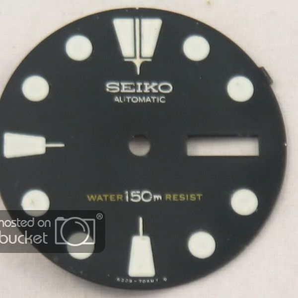 Seiko 6309-7040 Original Dial/Bezel/Hands/Crystal All used but in good ...
