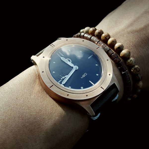 FS: H2O Hydra Bronze full kit with extra DLC bezel | WatchCharts