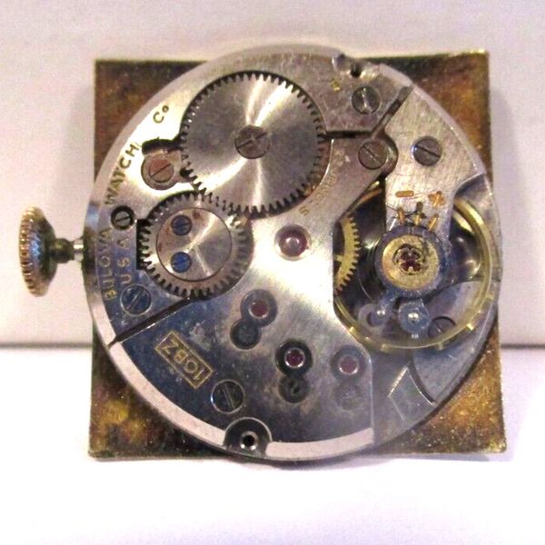 VINTAGE BULOVA MENS WATCH 23 JEWELS MOVEMENT & DIAL - FULLY FUNCTIONAL ...
