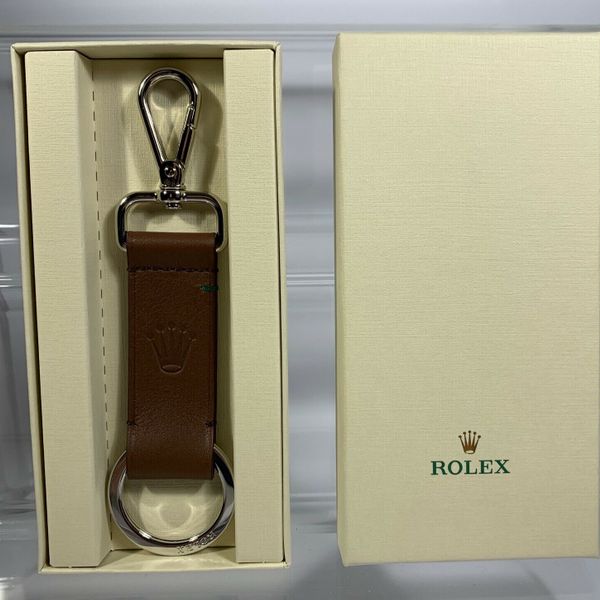 ROLEX LEATHER KEYCHAIN, BRAND NEW IN BOX | WatchCharts Marketplace
