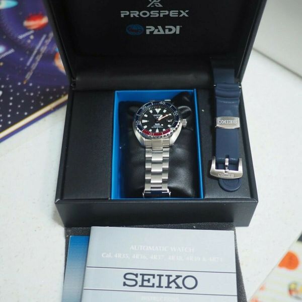 Seiko Prospex Men's Black Watch - SRPC41K1 Mini Turtle PADI SE with ...