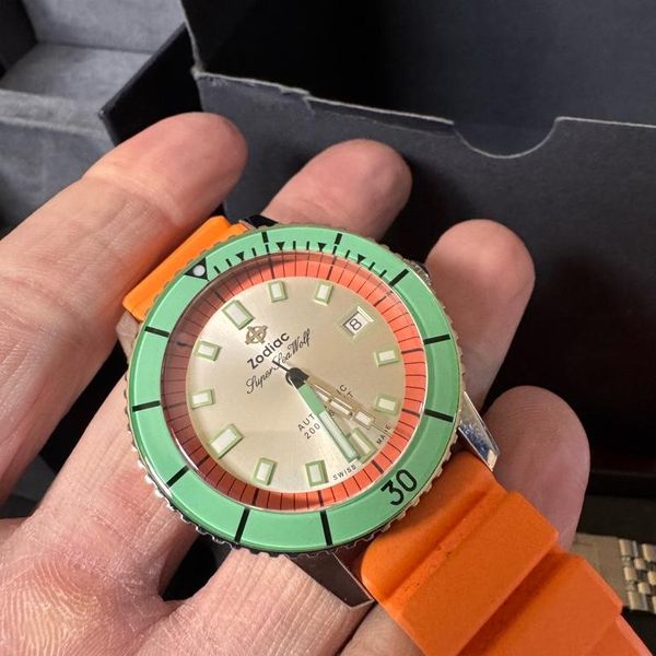 FS: Zodiac Super Sea Wolf “Watermelon” | WatchCharts Marketplace