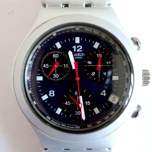 SWATCH IRONY CHRONO ALUMINIUM YCS4015 AG*** | WatchCharts
