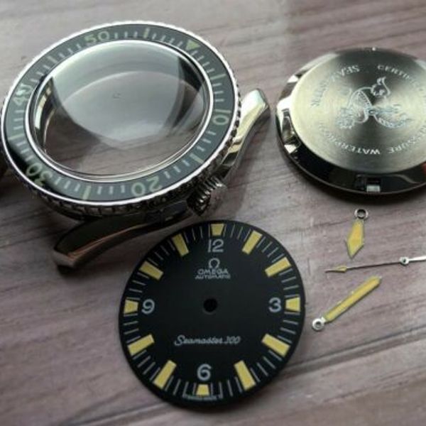 OMEGA SEAMASTER 300 GENTS COMPLETE WATCH Case KIT. 165.024 ...