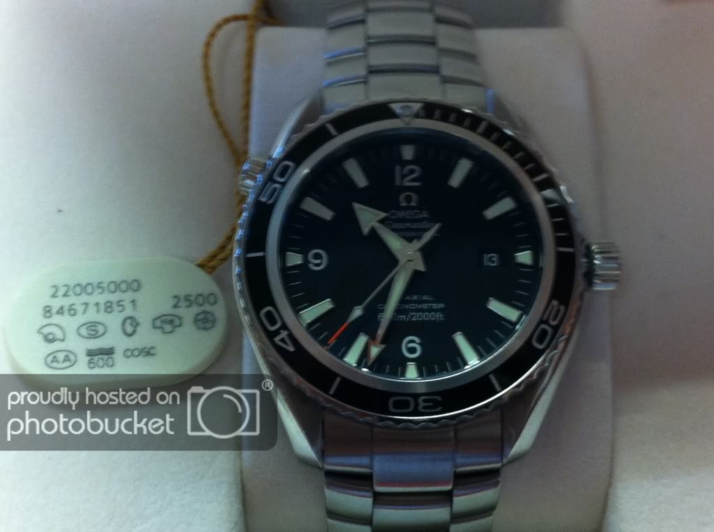 FS Omega Seamaster Planet Ocean Big Size #22005000 | WatchCharts